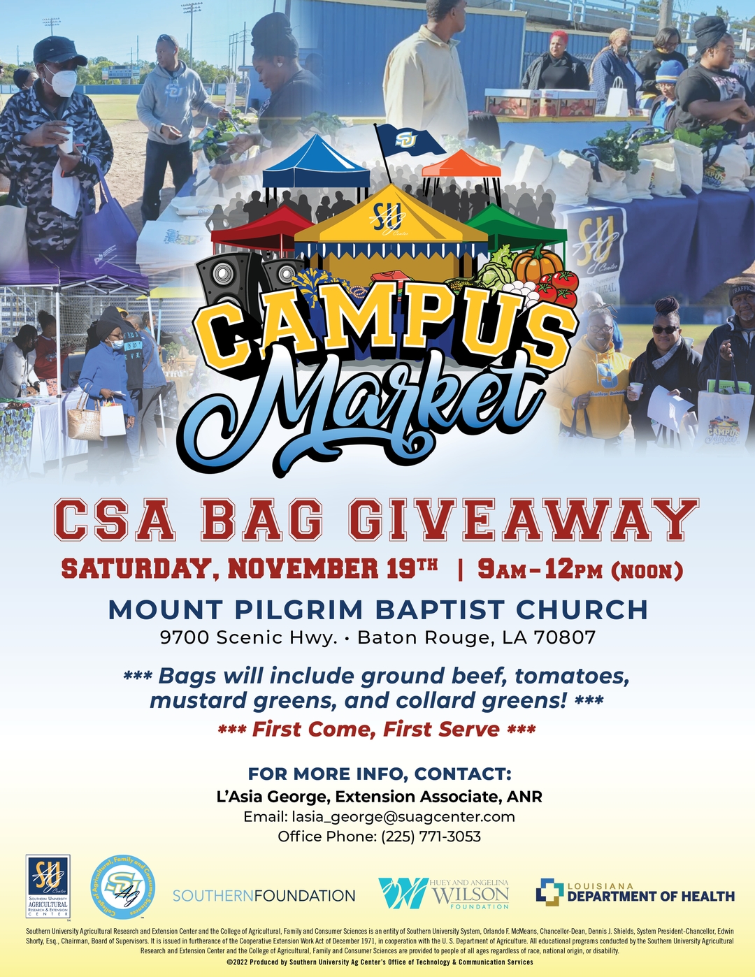 SU Ag Center set to host a Thanksgiving Food Drive-By Giveaway on ...