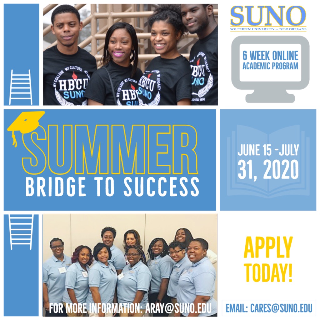 Summer Bridge to Success | Southern University at New Orleans