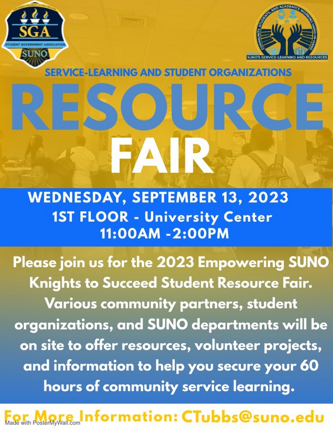 Student Government Association Flyer