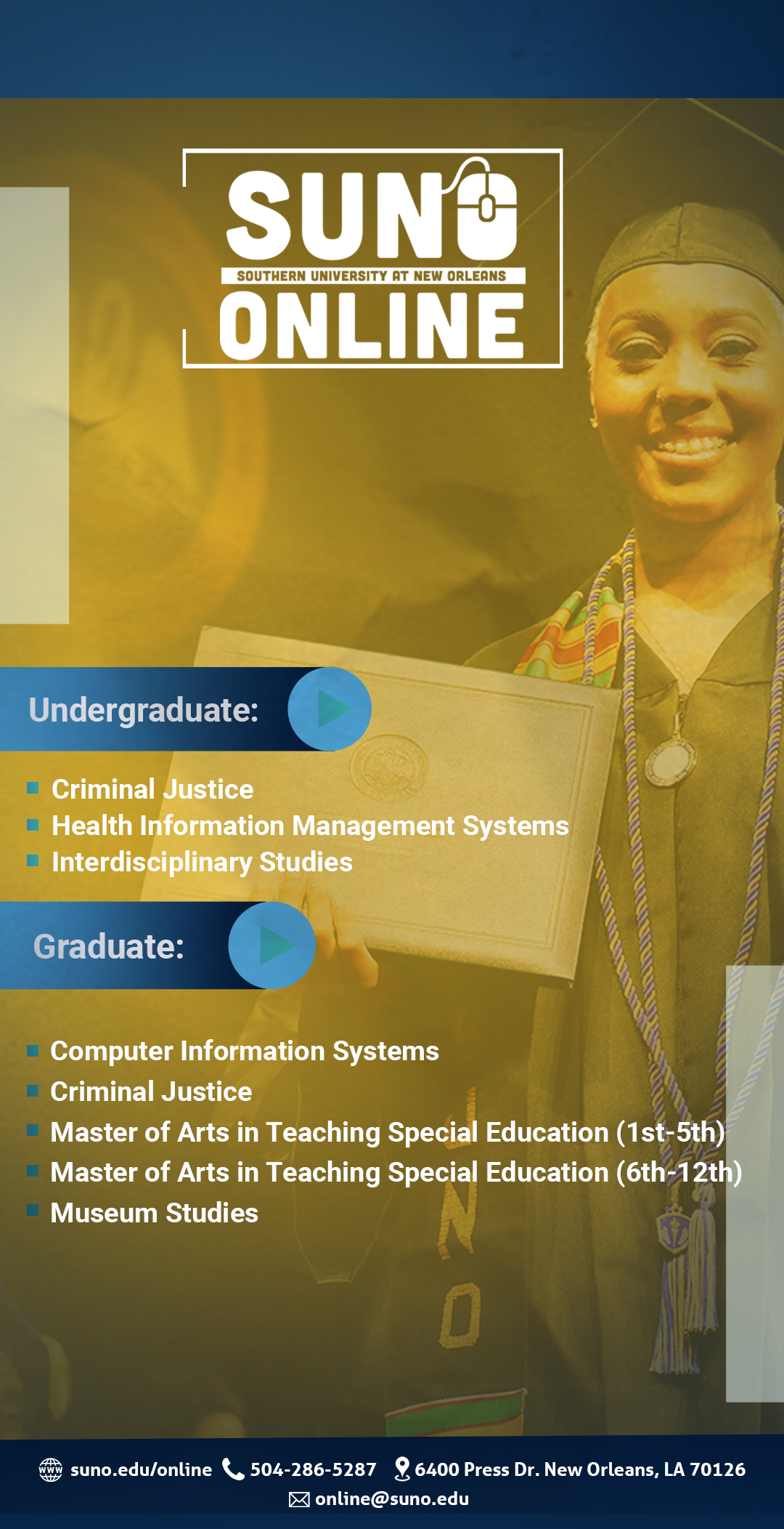 SUNO Online | Southern University at New Orleans